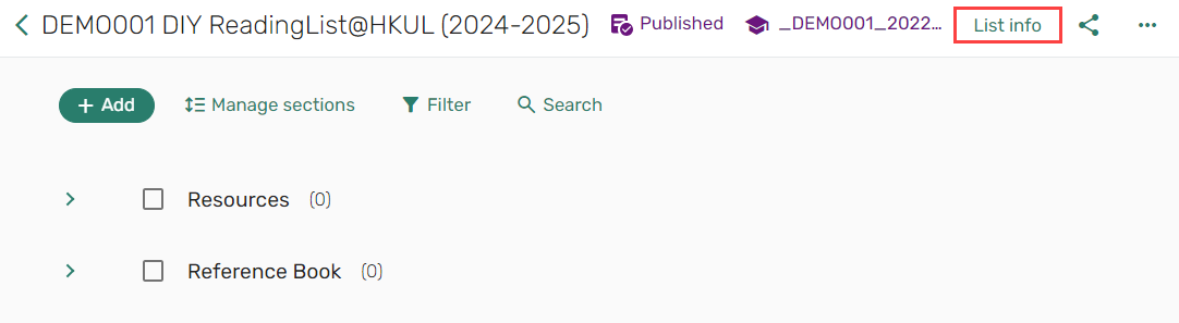 Getting started - ReadingList@HKUL - LibGuides at University of Hong Kong