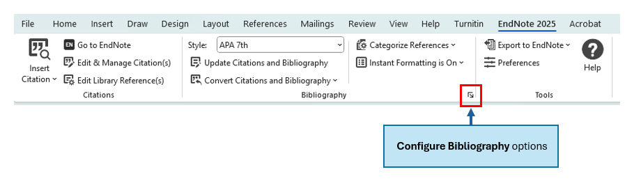 Use EndNote with Word - EndNote - Library Guides at AUT University