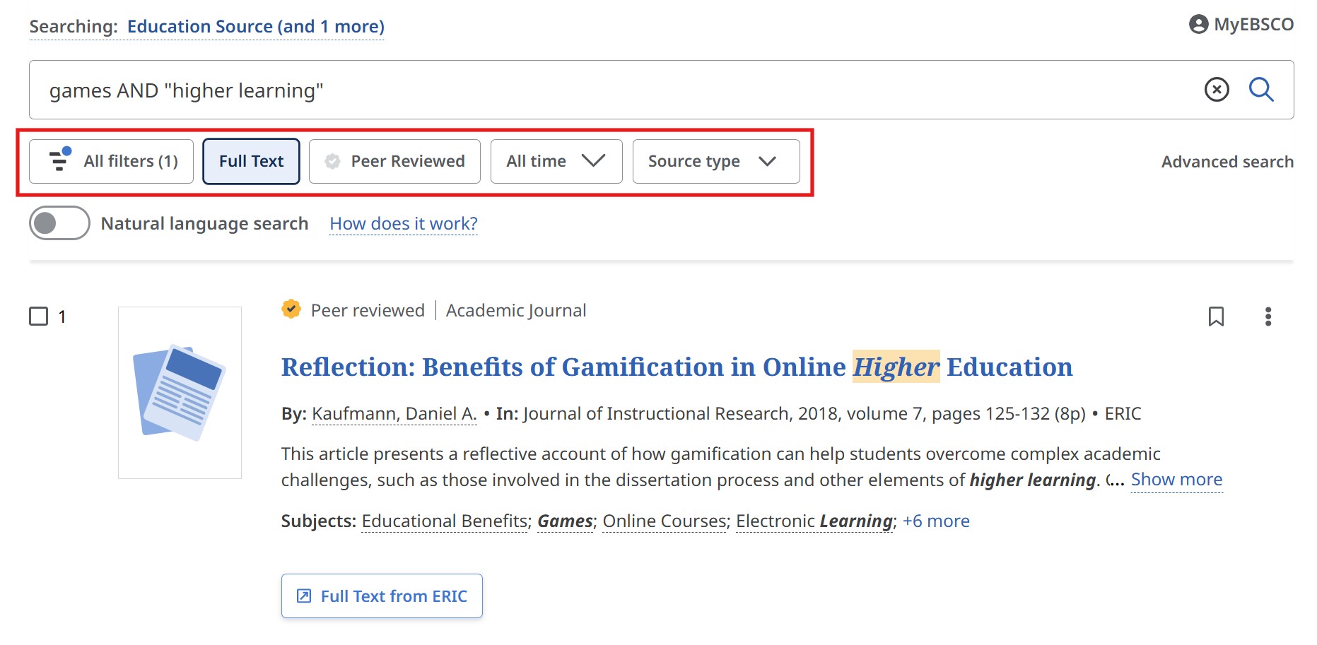 EBSCOHost Databases - E-Resource Guides - LibGuides at TP Library