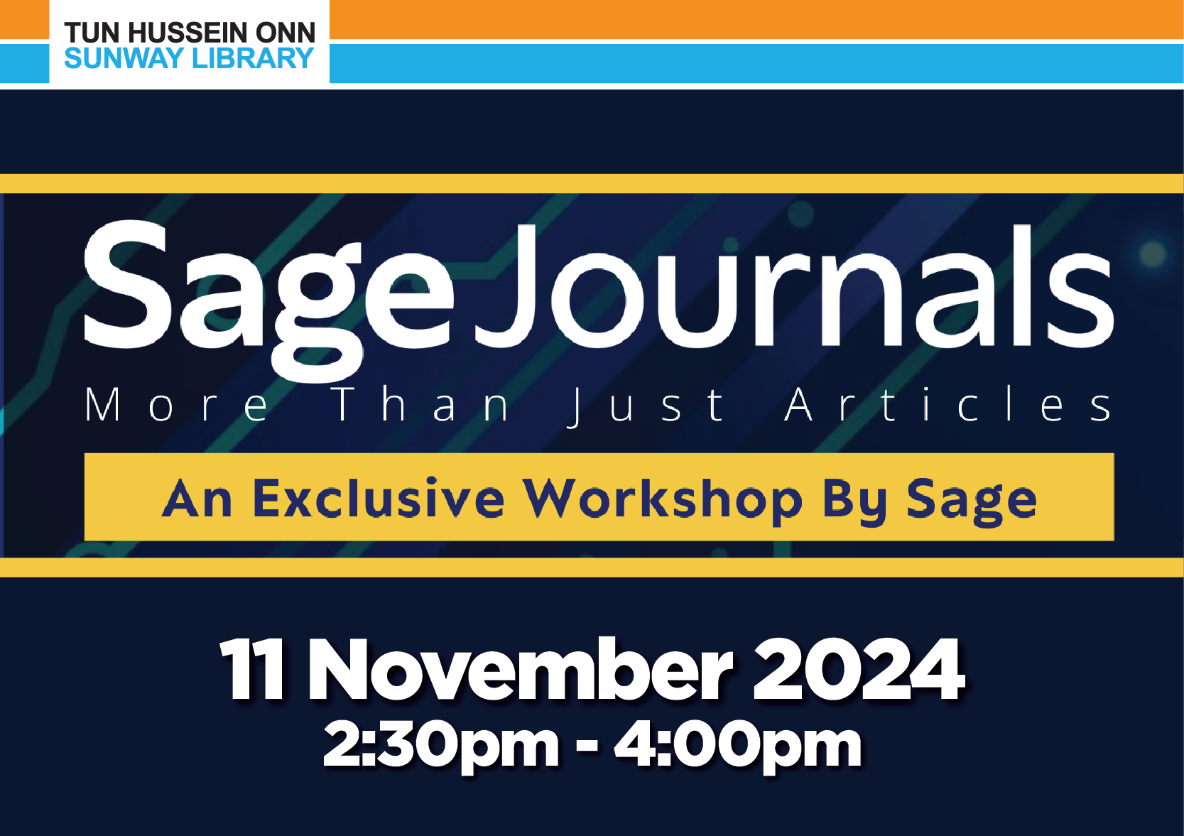 Main - Library Homepage - Libguides at Tun Hussein Onn Sunway Library