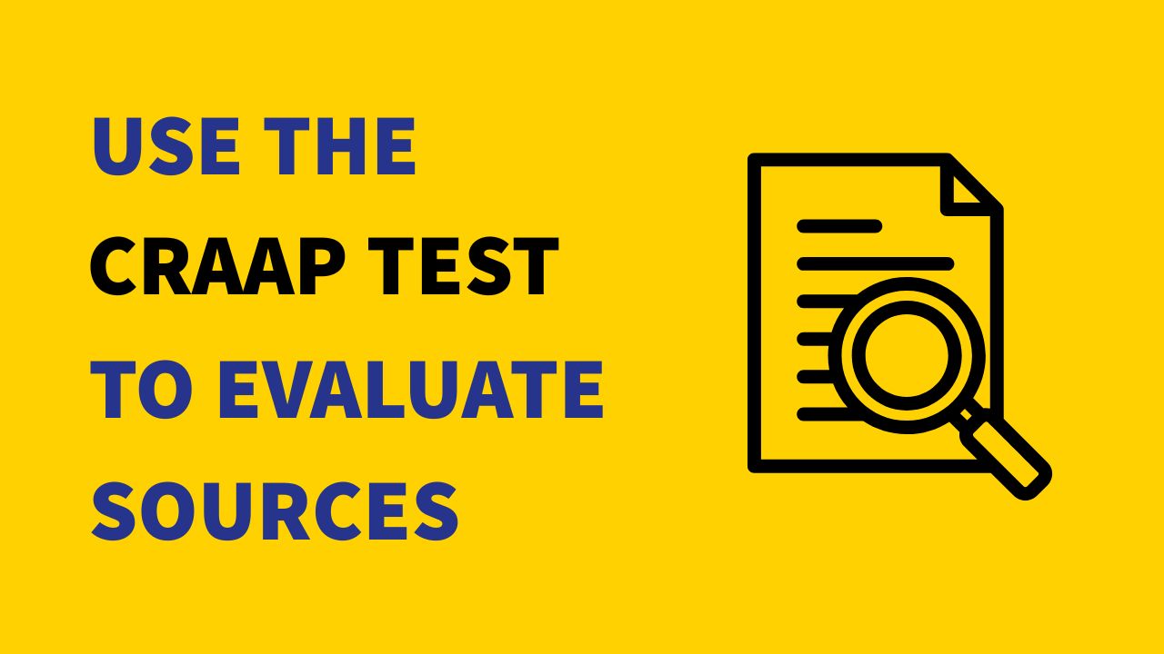EVALUATE - Library Information Literacy Skills Toolkit - Library Guides ...