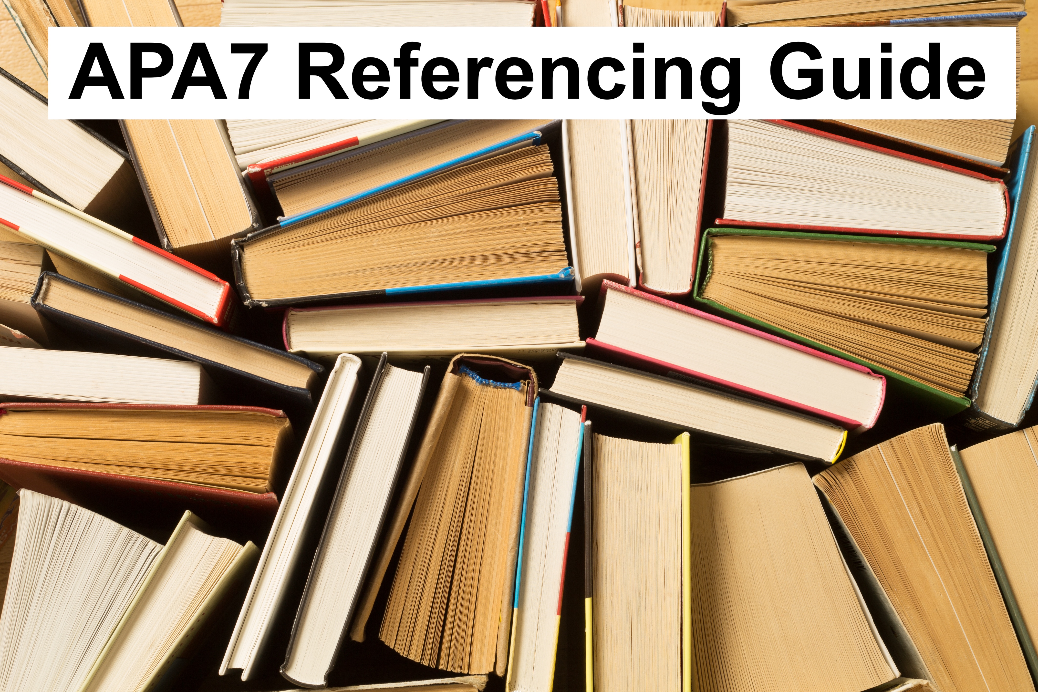 APA7 Referencing - Nursing & Midwifery Guide - Library Guides at James ...