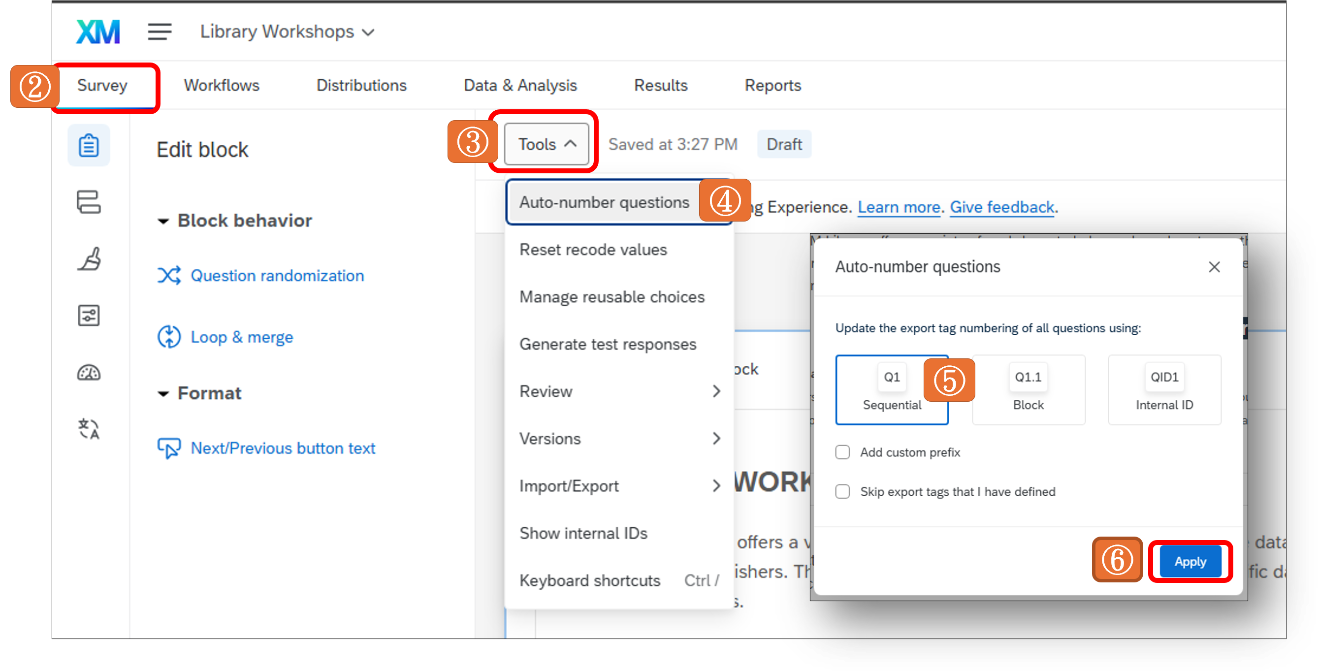 Import Data from Qualtrics: Manual Export and Import - QuestionPro User Guide - Library Guides ...