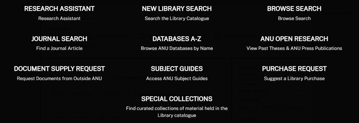 Other features - Using SuperSearch - LibGuides at The Australian ...
