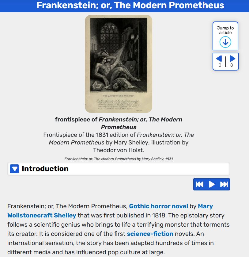 Frankenstein - Gothic Horror - LibGuides at Northcote High School