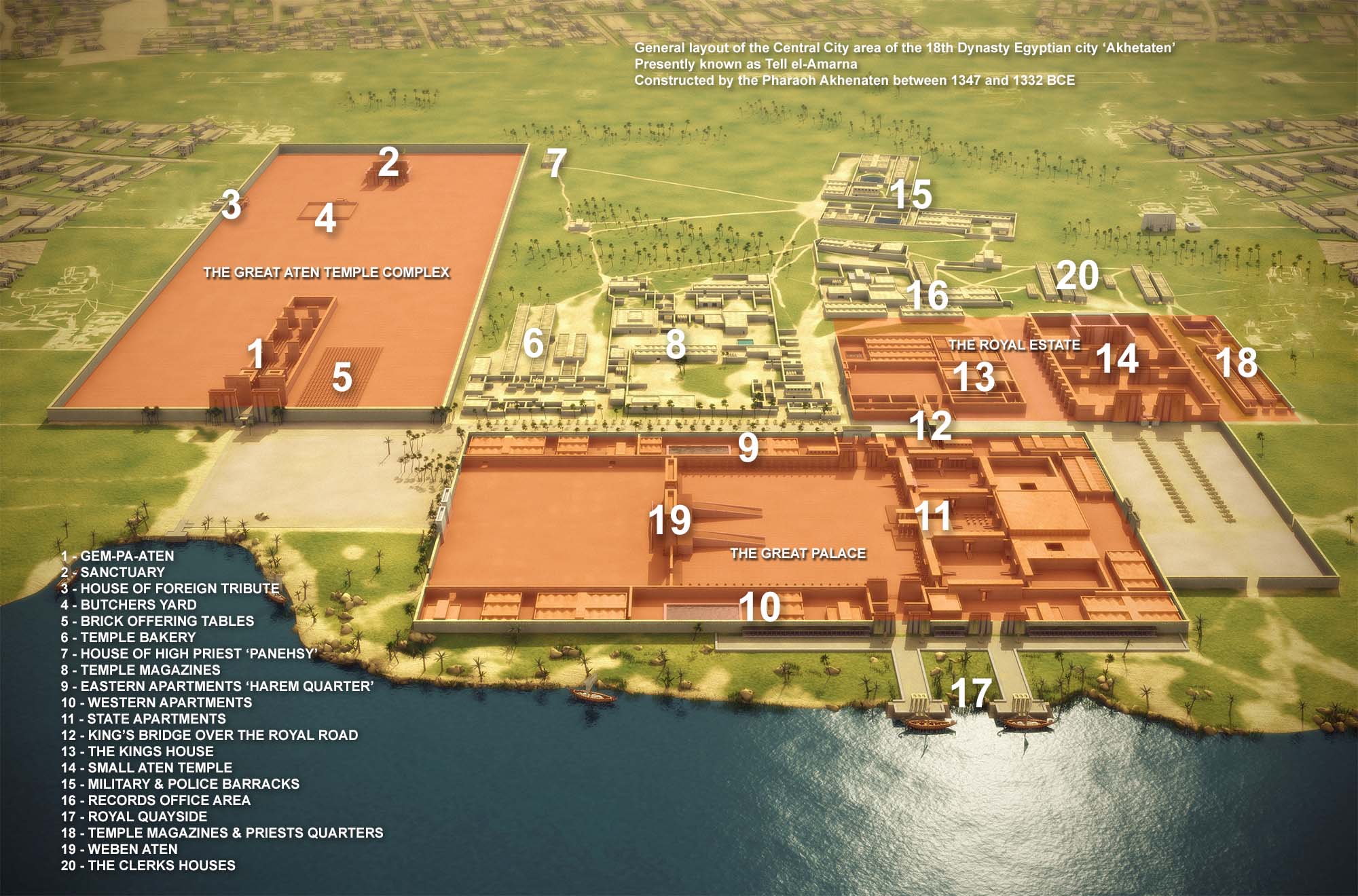 The city of Akhetaten - The Amarna Period of Egypt - LibGuides at ...