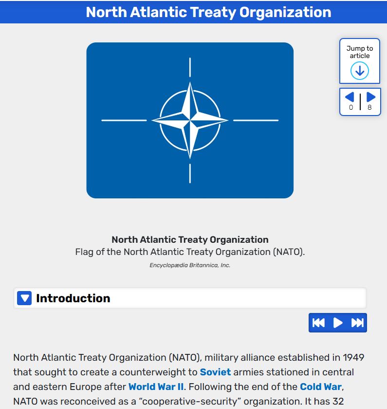 The creation and significance of NATO - Year 10 Politics - LibGuides at ...