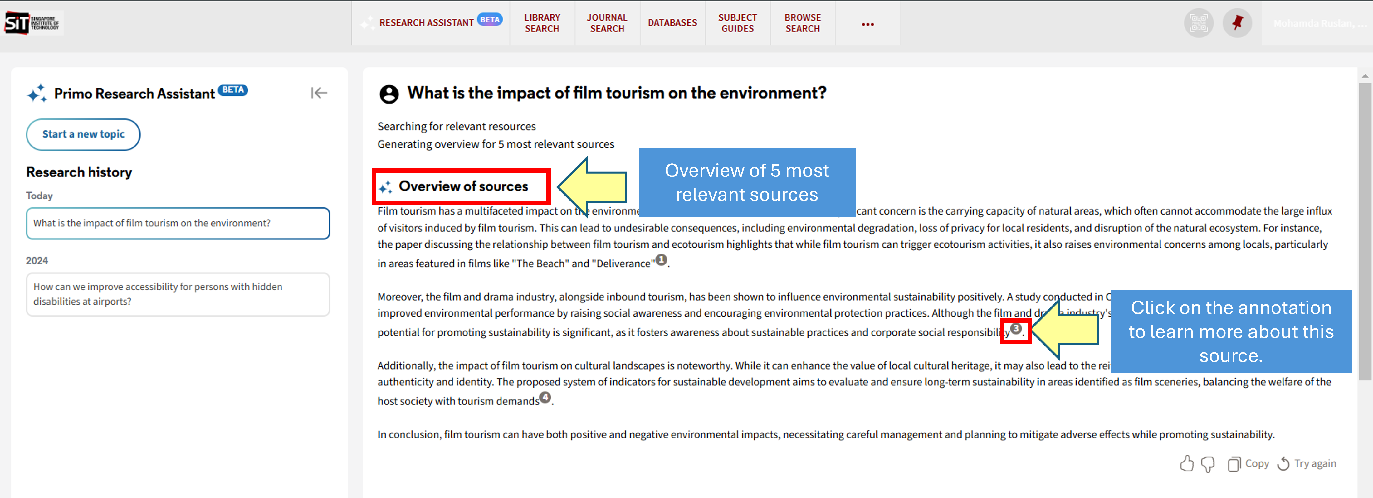 Using Onesearch Getting Started With Onesearch Subject Guides At