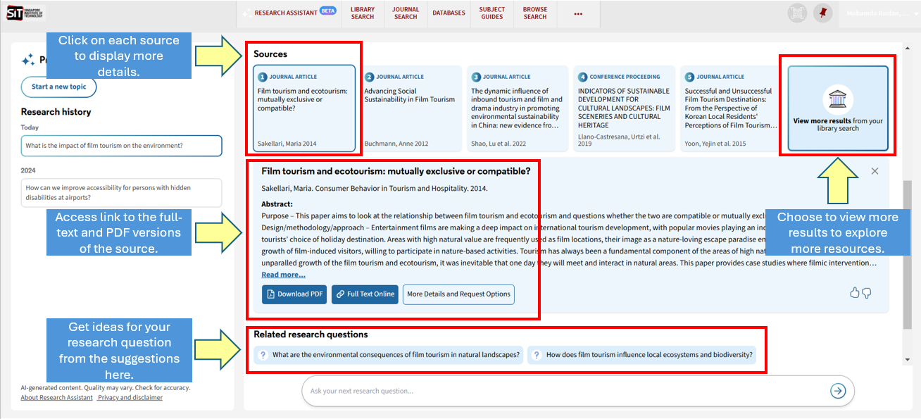 Using Onesearch Getting Started With Onesearch Subject Guides At