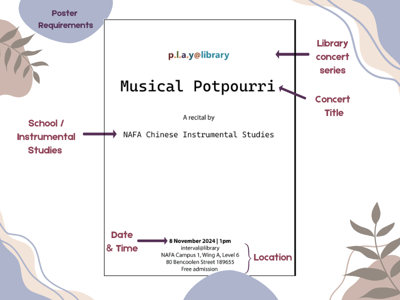 Poster - p.l.a.y@library Series Recital Templates - LibGuides at ...