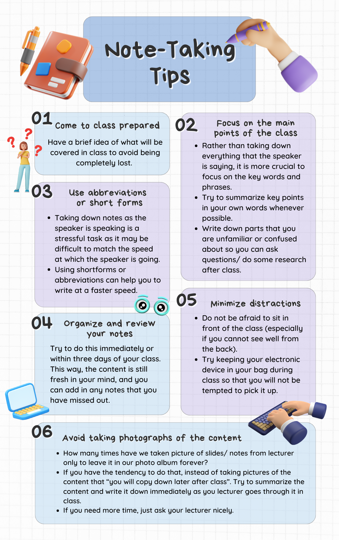 Note-Taking Skills - GEN / Skills for Student Success - LibGuides at TP Library