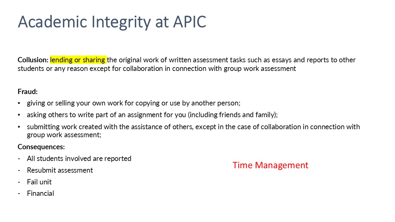 Academic Integrity - Referencing and Academic Integrity - ECA Library ...