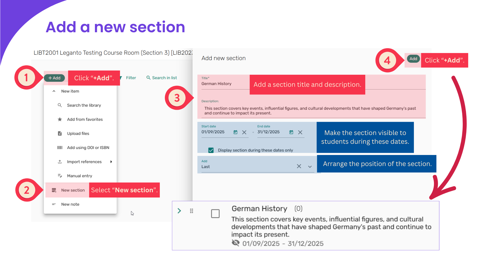Step 1. Create Your List - Leganto Reading Lists - Research Guides at ...