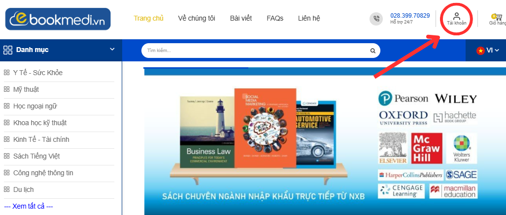 Home - Reading ebook on Ebookmedi platform - LibGuides at Vin University