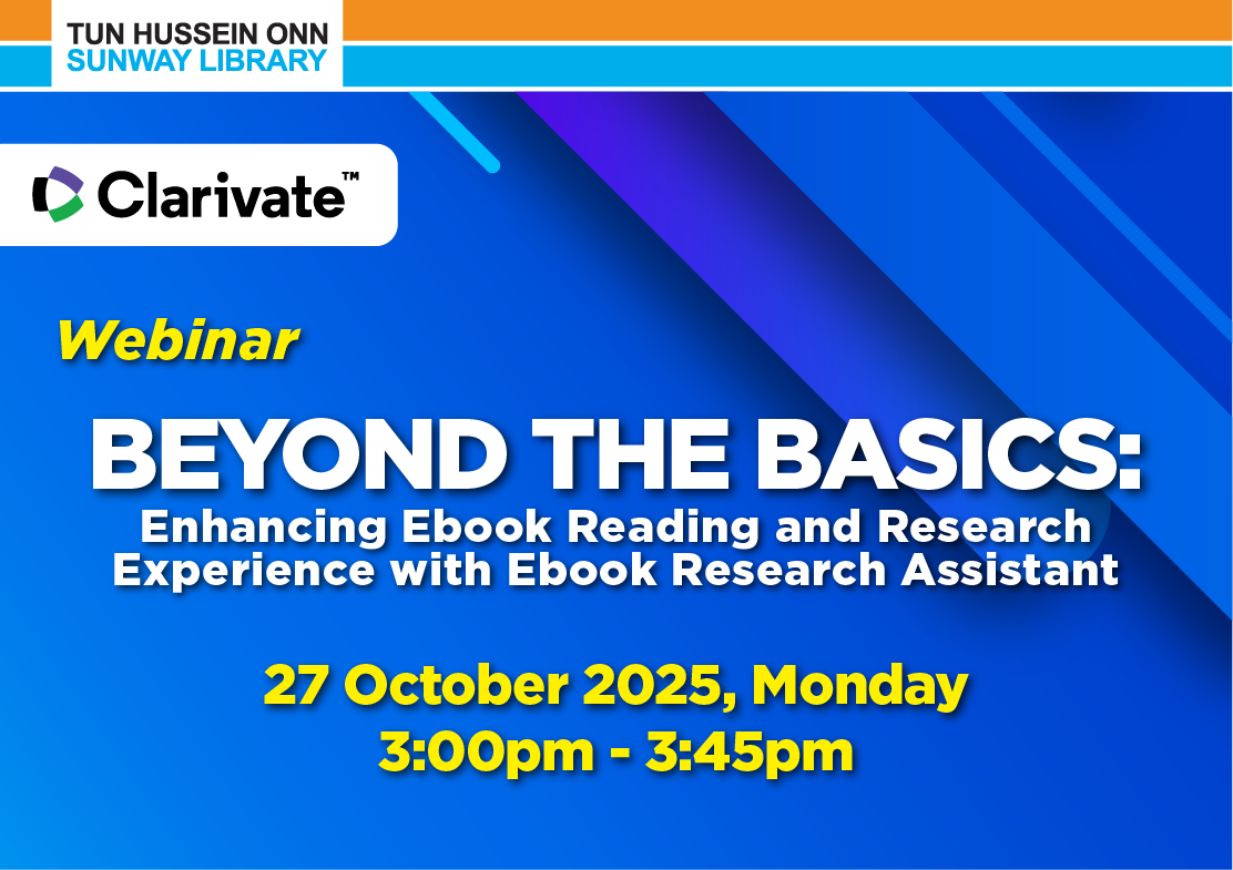 Main - Library Homepage - Libguides at Tun Hussein Onn Sunway Library