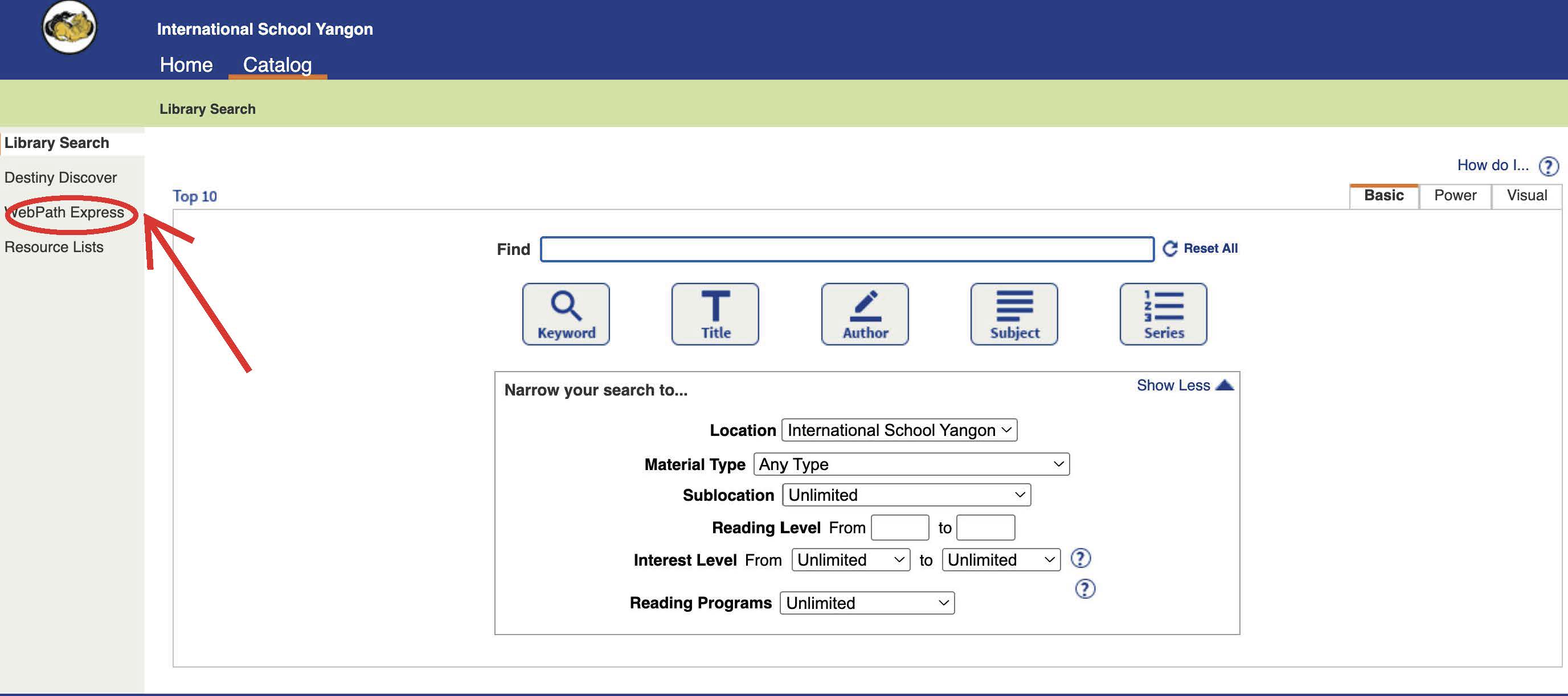 Library Catalog - Middle School Research - LibGuides at International ...