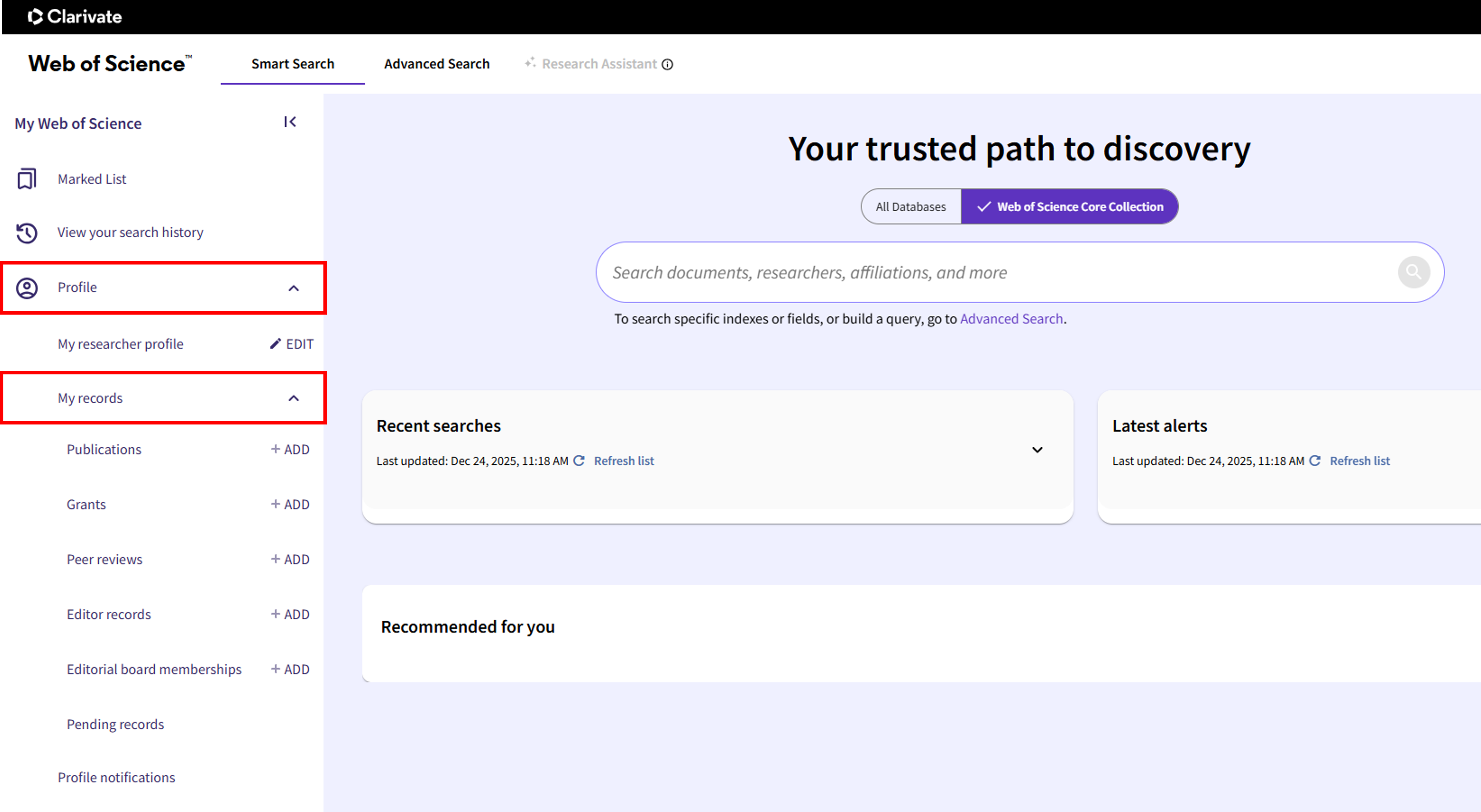 Web of Science ResearcherID - Author Identity Management - Research ...
