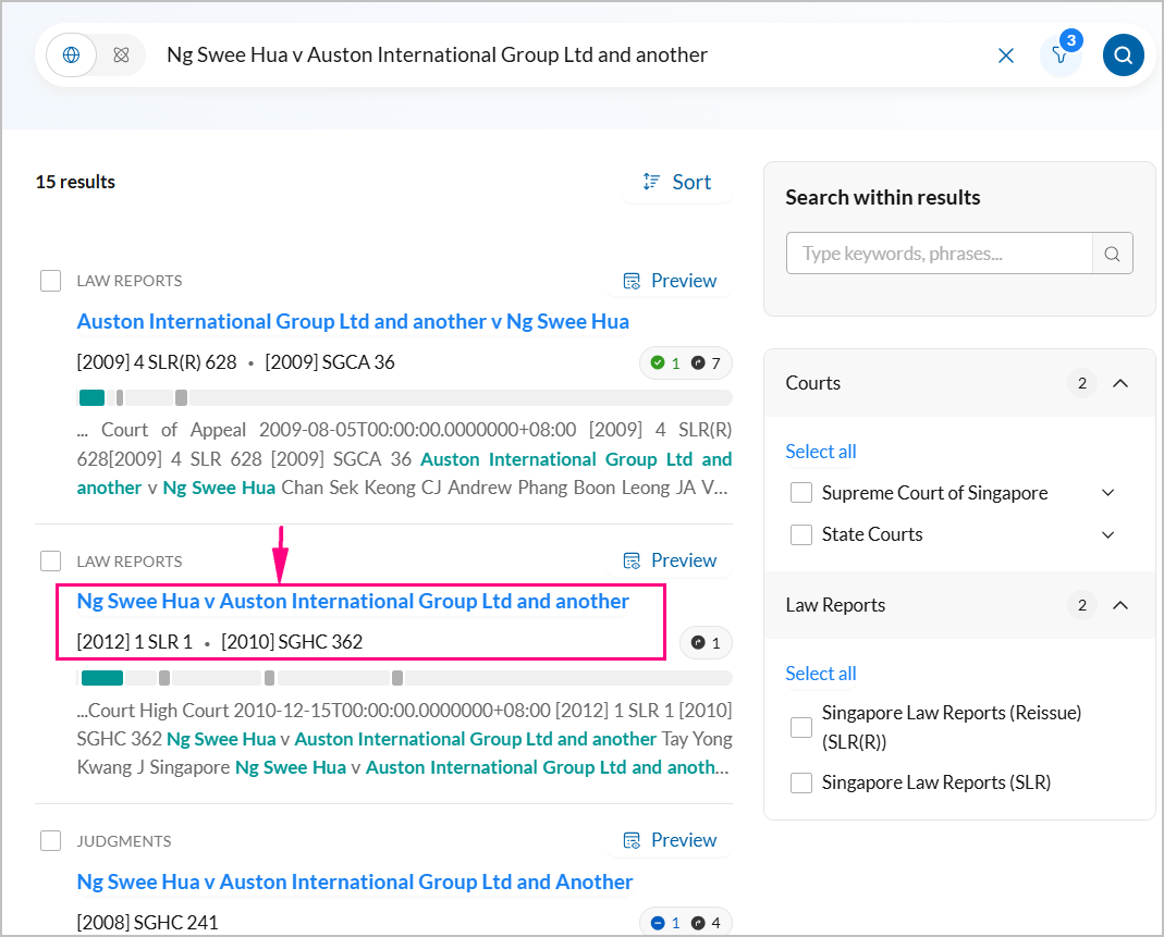 How do I find cases using the LawNet database? - Library FAQs