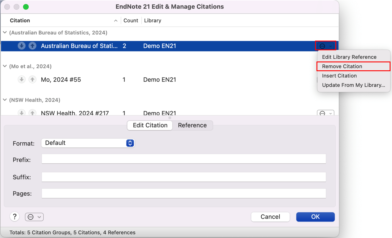 Endnote And Word Endnote 21 For Mac Libguides At University Of Newcastle Library
