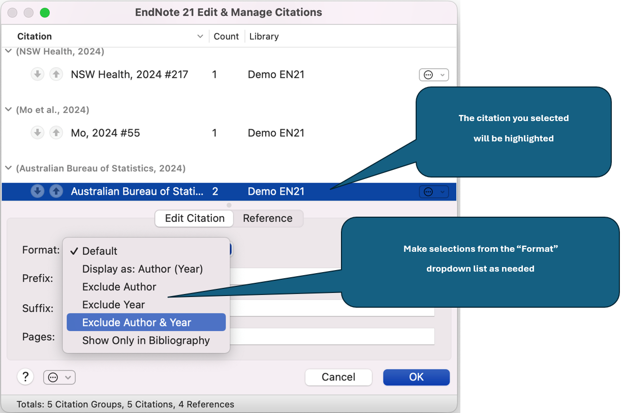 Endnote And Word Endnote 21 For Mac Libguides At University Of Newcastle Library
