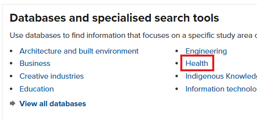 Library databases - How to find ebooks and books - Library guides at QUT
