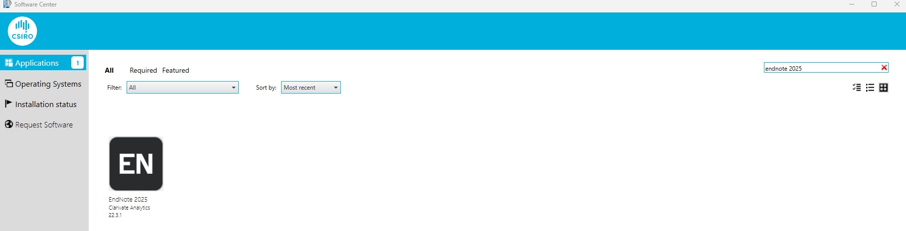 Installation & setup - EndNote - Library Guides at CSIRO Library Services