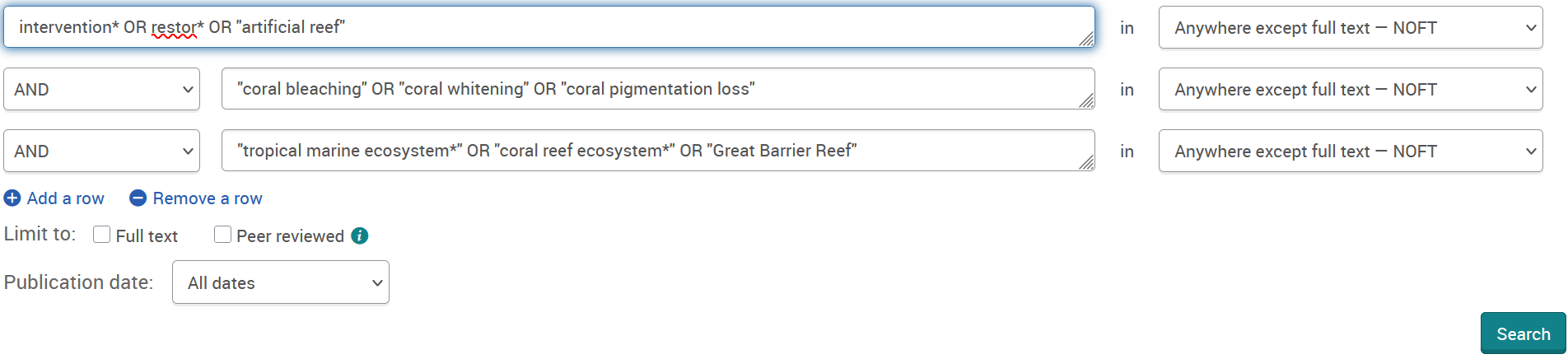 Creating effective search strategies - Searching for Literature ...