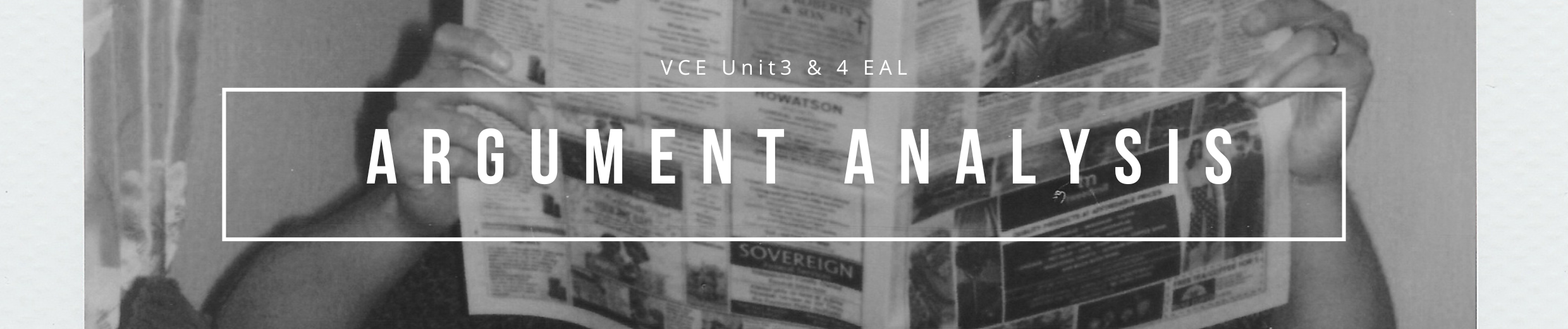 Argument Analysis - VCE - Unit 3 & 4 EAL Study Guide - Research guides ...