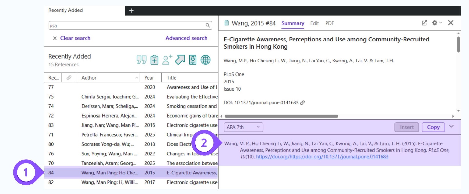 Organize References - EndNote 2025 - Research Guides at Hong Kong ...