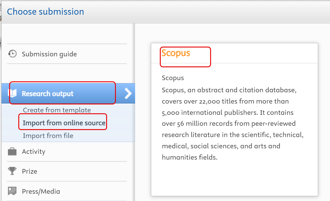 Submitting Research Outputs - Research Profiles and Repository: Guide - Subject Guides at ...