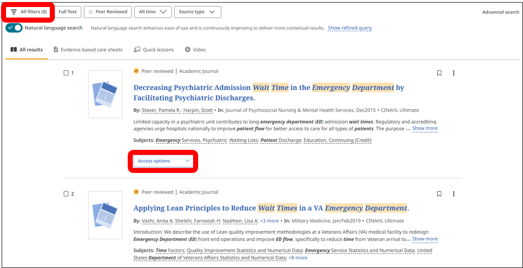Basic Search - EBSCO Database Guide - Subject Guides at Northern Sydney ...