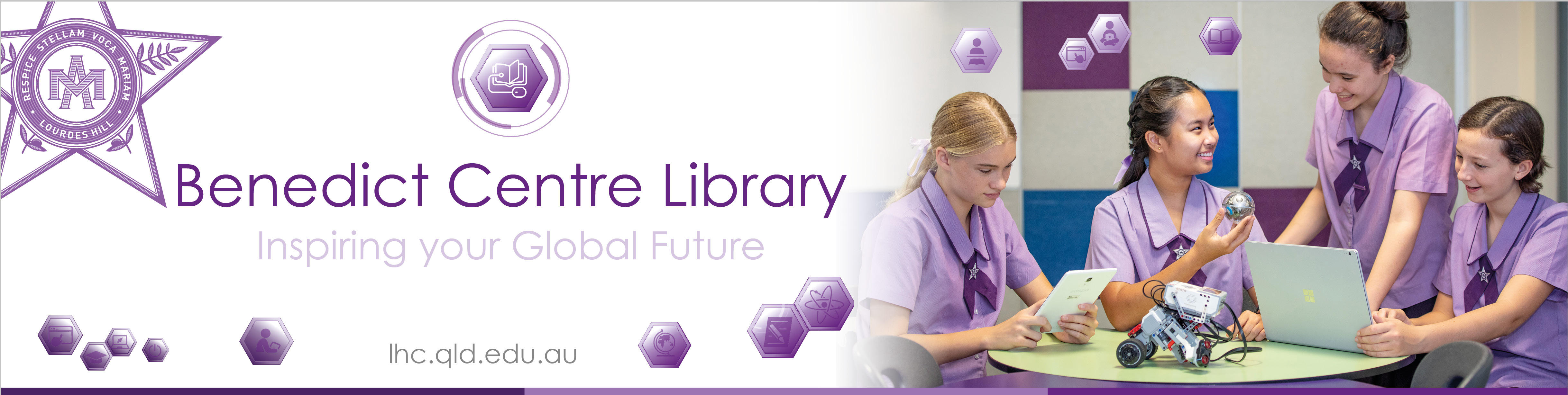 Home - THE BENEDICT CENTRE LIBRARY - LibGuides at Lourdes Hill College